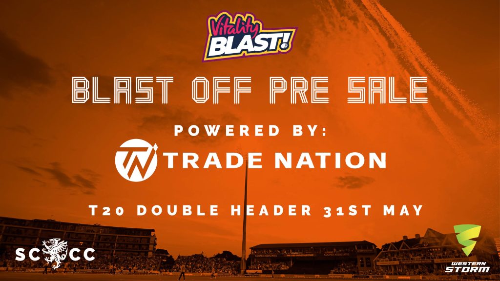 Blast Off Pre-Sale Powered by Trade Nation Now Open! - Somerset