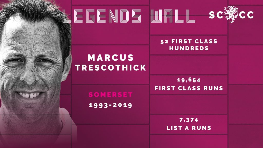 Marcus named as second Legends Wall inductee - Somerset